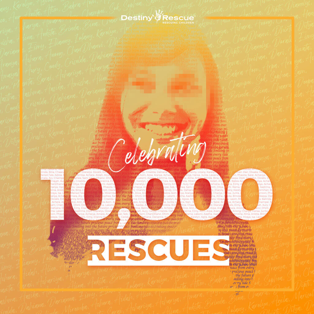 10,000th survivor rescued - Destiny Rescue AU | Destiny Rescue AU