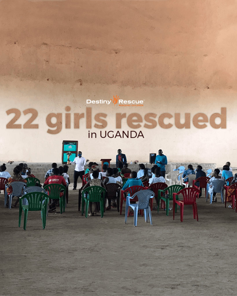 22 girls rescued in Uganda - Destiny Rescue AU | Destiny Rescue AU