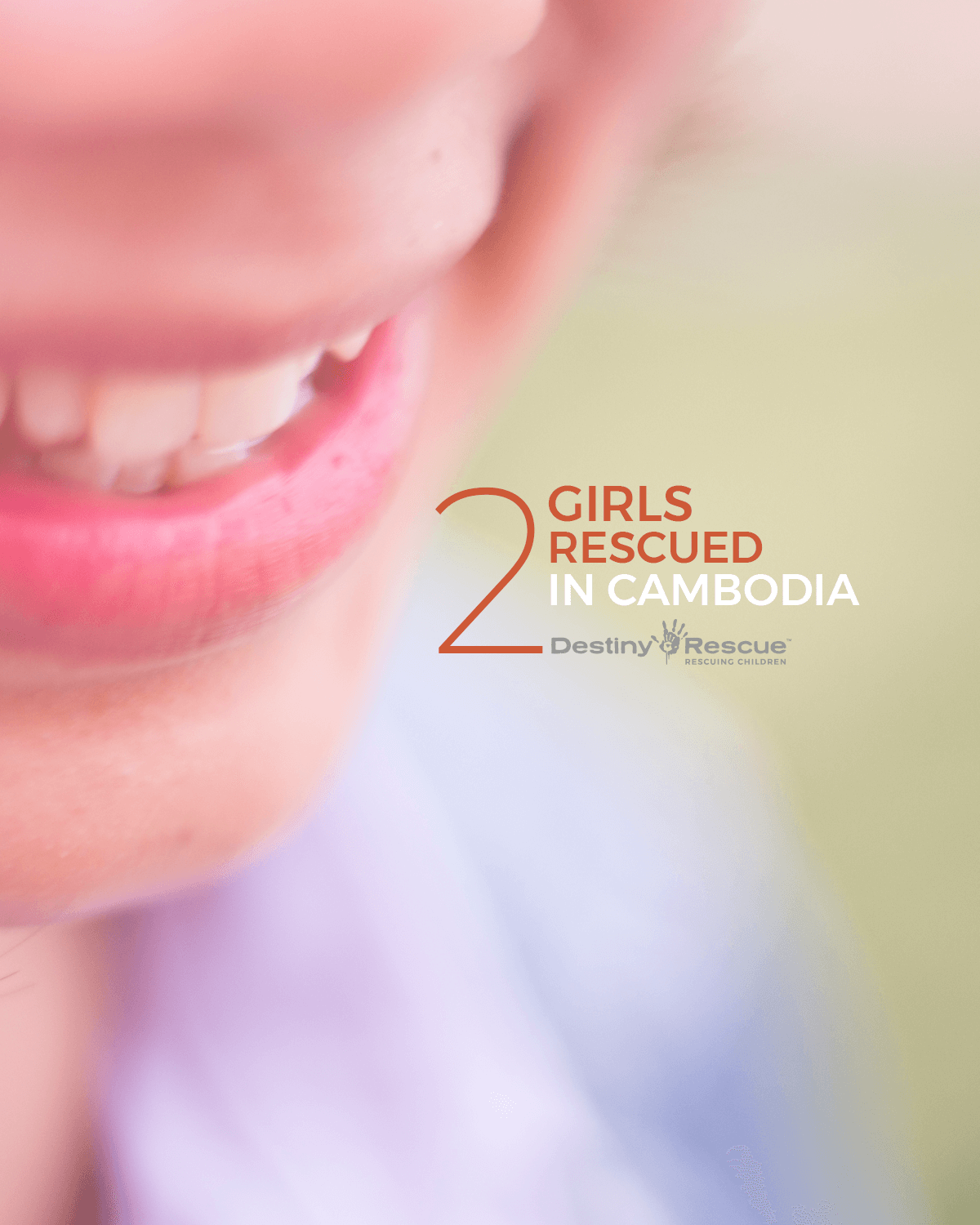Two girls rescued in Cambodia - Destiny Rescue AU | Destiny Rescue AU