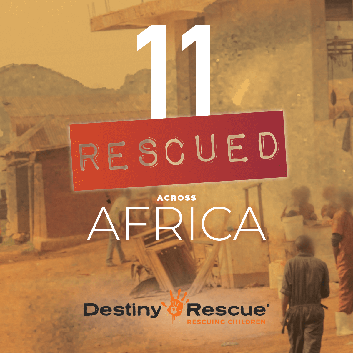 11 rescued across our Africa projects - Destiny Rescue AU | Destiny ...