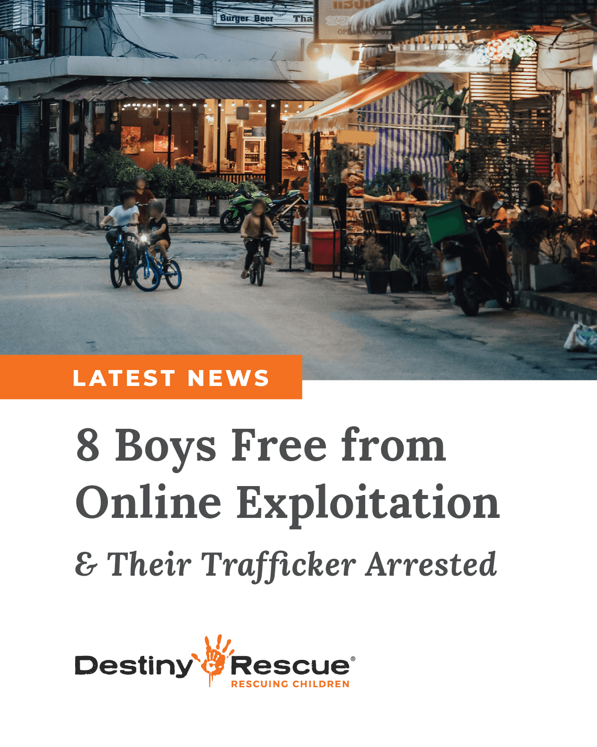 8 Boys Rescued from Online Exploitation - Destiny Rescue AU | Destiny ...