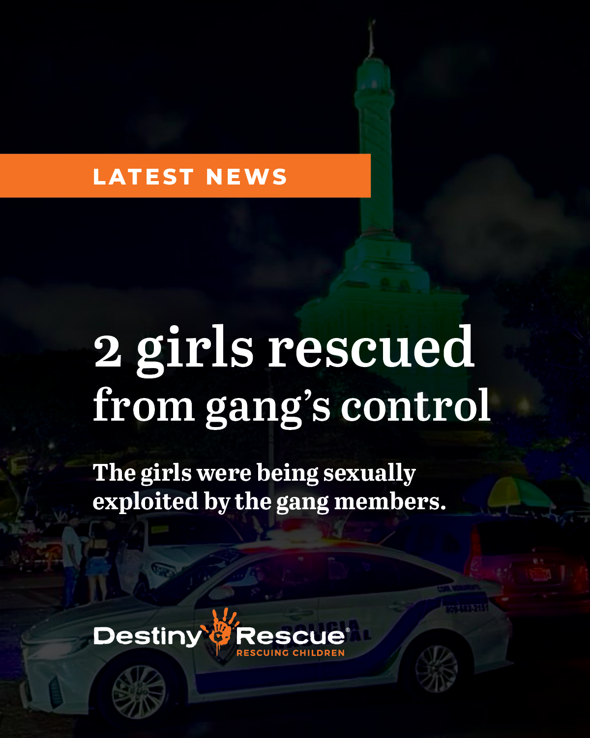 2 girls rescued from gang's control - Destiny Rescue AU | Destiny Rescue AU